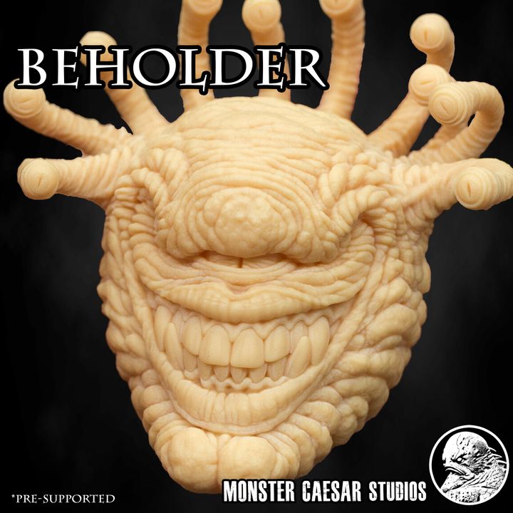 3D Printable Beholder by Monster Caesar Studios